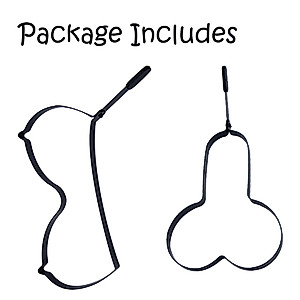 2 Packs Funny Egg Molds, Funny Egg Fryer, Egg Pancake Cooking Tool, Stainless Steel Non-Stick Egg Ring, Pancake Mold for frying Eggs with Foldable Handle