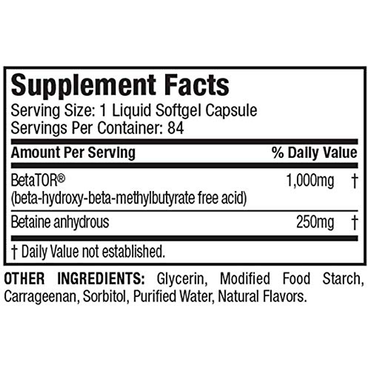 Muscletech HMB Supplements 1000mg, Clear Muscle (84 Liquid Softgels) - Highest Grade HMB for Lean Muscle & Recovery - HMB Free Acid Muscle Supplement - Help Decrease Muscle Breakdown