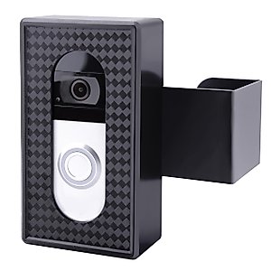 HTCELLE Anti-Theft Video Doorbell Mount, No Drill Ring Doorbell Holder for Apartment Hotel Rental Homes, Compatible with Ring Wireless Video Doorbell 4/3/3 Plus/2/1/Pro/2021/(2020 Release)
