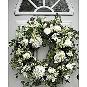 Ayssny Suction Cup Hooks, Reusable Wreath Hanger, Large Heavy Duty Suction Cup Hooks Wall Hooks Kitchen Bathroom Window Shower Hooks for Hanging Towel Robe Loofah and Christmas Decorations (2 Pack)