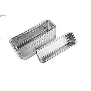 BBQ-PLUS 30 Pack Grill Drip Pans Grease Pans/Cup Liners for Camp Chef Portable Grill Accessories,Disposable Aluminum Foil Drip Pans