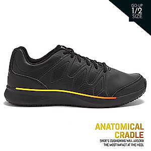 Avia Avi-Skill Non Slip Shoes for Men – Men's Work & Safety Footwear - Black, 12 Medium