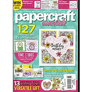 PAPERCRAFT ESSENTIALS, 2018 ISSUE,168 FREE GIFTS OR CARD KIT ARE NOT INCLUDE
