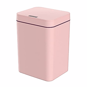 CZDYUF Automatic Intelligent Induction Trash Can Kitchen Dust Bin Electric Type Paper Basket ( Color : Black-JoJo's Bizarre Adventure1 , Size : 16L )
