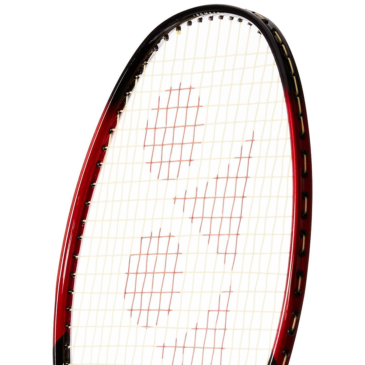 YONEX Badminton Racket Nanoray Series 2018 with Full Cover Professional Graphite Carbon Shaft Light Weight Competition Racquet High Tension Fast Speed Performance (NR7000I - White/Red, Pack of 1)