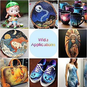 Airbrush Paint Set - 30 Colors Ready to Spray Airbrush Kit with 2 Cleaning Brush, Water Based Acrylic Air Brush Paint for Metal, Plastic Models, Artists - 0.7fl oz