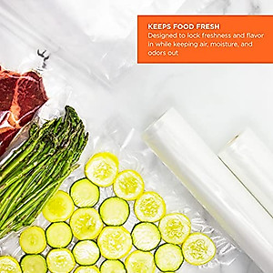 Black + Decker BDVPRB Universal Vacuum Sealer Bags and Rolls Variety Pack