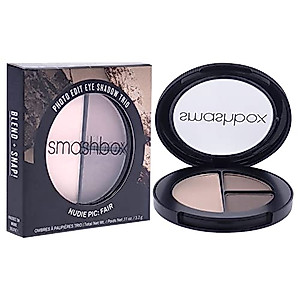 Smashbox Photo Edit Eyeshadow Trio - Nude Pic Fair, 0.11 Ounce
