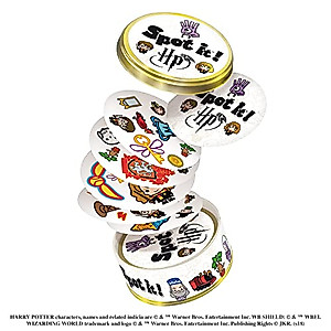 Spot It! Harry Potter Card Matching Game | Fun Family Game Night | Travel Game for Ages 6+ | 2-8 Players | 15 Min Playtime | By Zygomatic