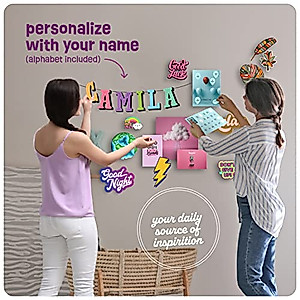 Pretty Me Wall Collage Kit for Teen & Tween Girls - Arts Craft Gift Ideas for Age 11, 12,13, 14, 15, 16 Year Old Girl - Birthday Gifts and Stuff for Teenage Bedroom Decor - Teens Crafts Kits Teenager