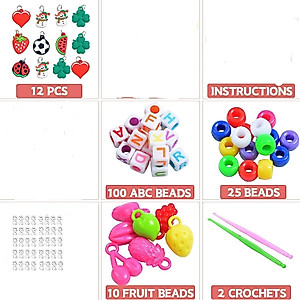 2000+Rubber Band Bracelet Kit, Loom Bracelet Making Kit for Kids, Rubber Bands Refill Loom Set, Rubber Bands for Bracelet Making Kit for Kids