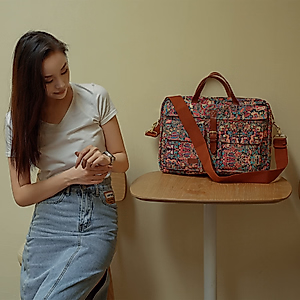 Baosha Multicoloured 17inch Laptop Computer Bag Messenger Bag Briefcase for Women BC-07 (HS)