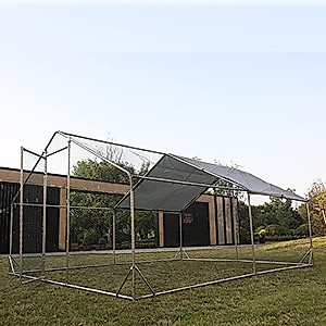 4-Tier 32" Small Animal Metal Cage Height Adjustable with Lockable Casters Grilles Pull-Out Tray for Rabbit Chinchilla Ferret Bunny Guinea Pig Squirrel Hedgehog(Grey)