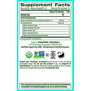 Traditional Medicinals Organic EveryDay Detox Schisandra Berry Detox Tea, 16 Tea Bags (Pack of 2)