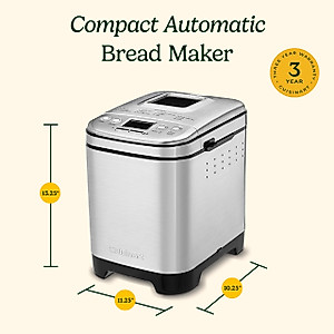 Cuisinart Bread Maker, Up To 2lb Loaf, New Compact Automatic