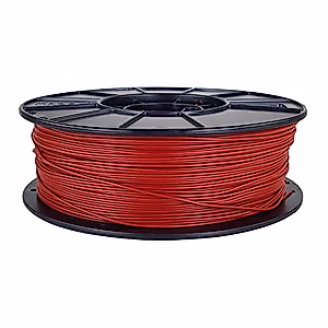 3D-Fuel 3D Filament High Temp Tough Pro PLA+ Iron Red, 1.75mm, 1 kg +/- 0.02mm Tolerance, Made in USA, Easy to Print and Works with Most 3D Printer Brands Dark Red