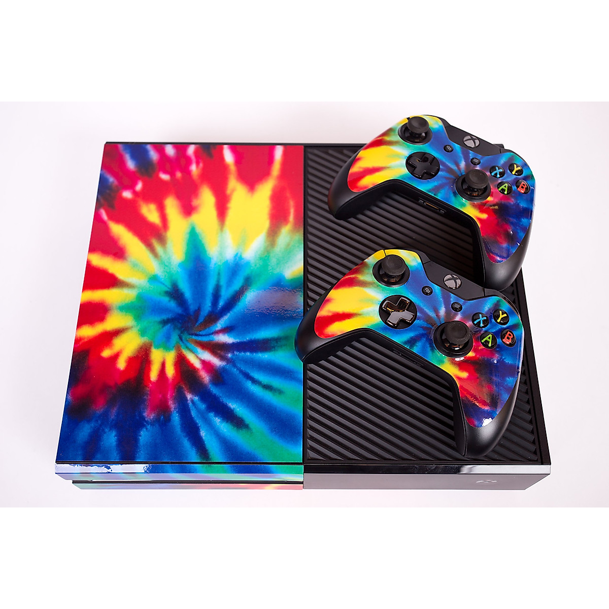 247 Skins Graphics kit Sticker Decal Compatible with Xbox One and Wireless Controllers - Trippy