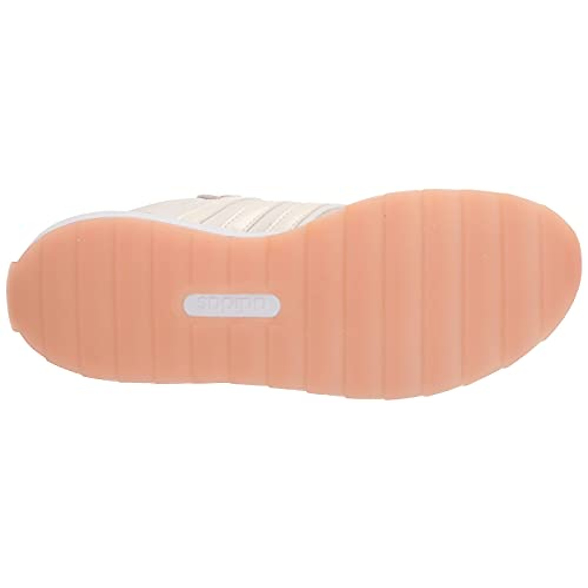 adidas Women's Retrorun Running Shoe, Chalk White/Chalk White/Halo Mint, 6.5