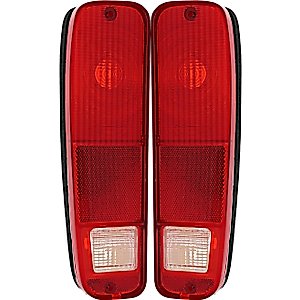 For Ford F150 F250 F350 1973 1974 1975 1976 1977 1978 1979/Bronco 1978-1979 Tail Lights Lamps Set Driver and Passenger Side
