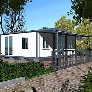 40Ft 20 Ft Luxury Modern Prefabricated Container House Prefab Mobile Tiny Modular Homes Houses with Terrace