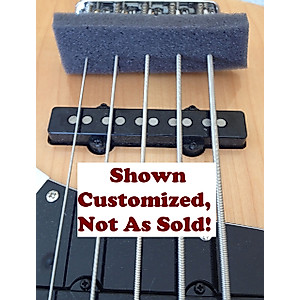 Spree Lot of 3 bass guitar mutes, fits 4 and 5 string compatible replacement for Fender Squier