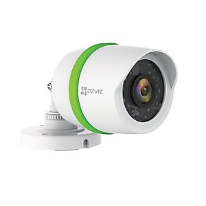 EZVIZ 1080p Single Bullet Camera for Home Security System with 60ft Network Cable
