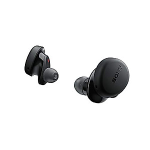 Sony WF-XB700 Truly Wireless Bluetooth Headphones, with Extra Bass, up to 18h battery life, splash and sweat resistance, Built-in Mic and Voice Assistant - Black