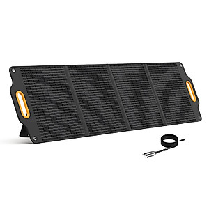 Powerness 200W Portable Solar Panel with 16.4 Feet/5 Meters DC Extension Cable