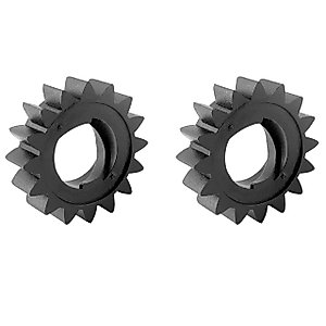 CoKoou 2-Pack 280104S Starter Motor Pinion Gear Compatible with Briggs adn John Deere M83184 280104 693058 693059 695708