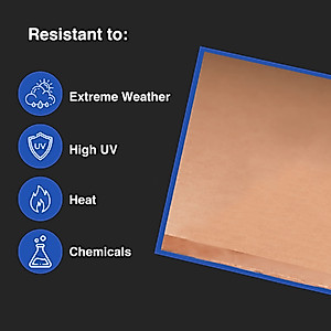 Duco Clear Cast Acrylic Sheet 1/8 Inch Thick 24" X 36" - Pack of 1 (3mm) Thin, Clear Acrylic Sheet - Transparent Plexiglass Panel for DIY Crafts, Window Replacements, Signs, Displays, and More