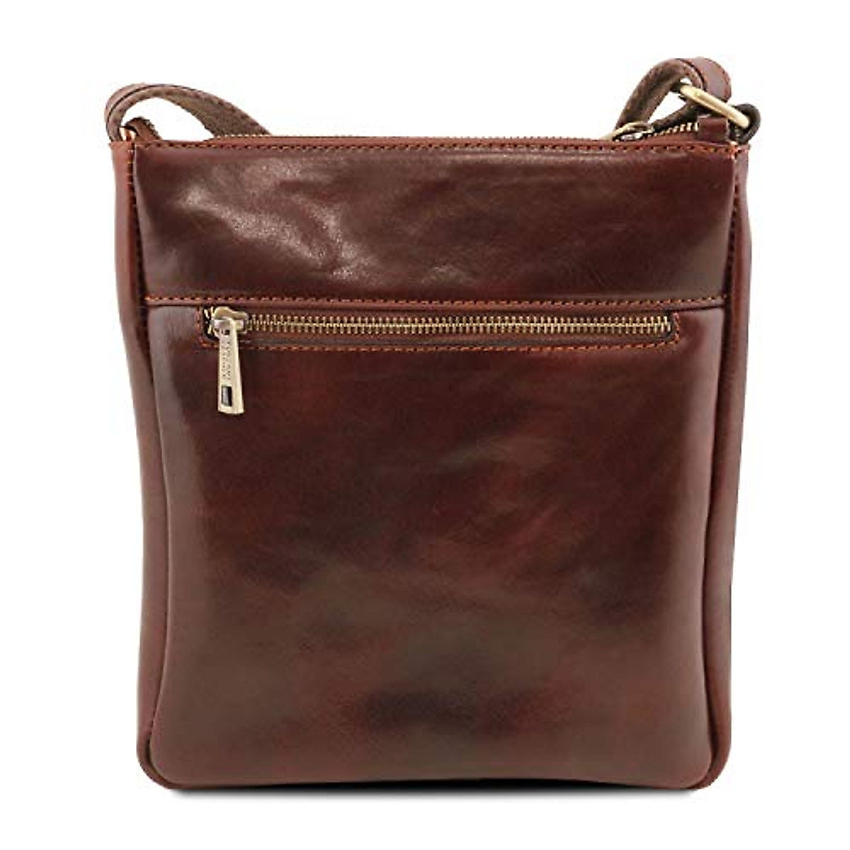 Tuscany Leather Jason Leather Crossbody Bag Brown