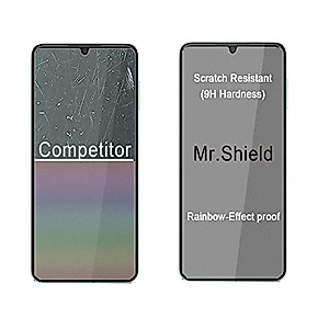 Mr.Shield [3-Pack] Designed For Samsung Galaxy A14 5G / Galaxy A14 4G [Tempered Glass] [Japan Glass with 9H Hardness] Screen Protector with Lifetime Replacement