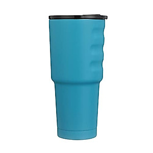 Grizzly Grip Cup 32 oz Tumbler | Stainless Steel | Vacuum Insulated with TwistTop Lid | For Coffee Car Travel Beach Camping Hiking Hunting Fishing | Glacier
