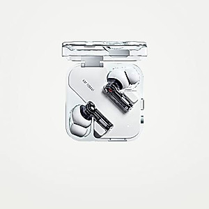 Nothing Ear 2 Wireless Earbuds Active Noise Cancellation to 40 db, Bluetooth 5.3 in Ear Headphones with Wireless Charging,36H Playtime IP54 Waterproof Earphones for iPhone & Android,White