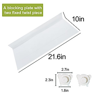 4PCS Rabbit Litter Box Splash Guard,Transparent Easy Clean Urine Shield,Urine Guard Side Lining Critter Pen Protection Splash Reusable,for Guinea Pigs,Chinchillas,Rabbits,and Other Small Animals.