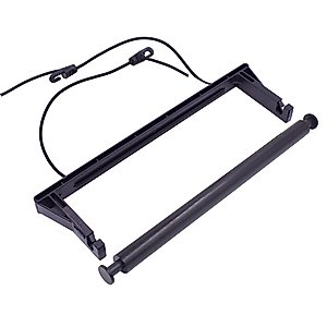 YYST Hanging Paper Towel Holder Portable Paper Towel Holder for RV, Camping,Tent, Grill, Garage, Car Backseat, Fence, Patio Umbrella, Beach Umbrella, etc with 2 Hooks (1)