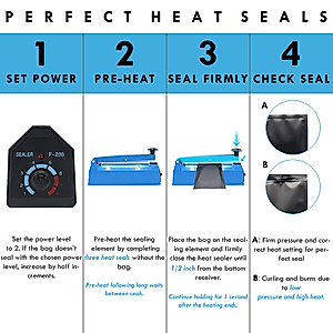 QQ Studio 100PCS Matte Double-Sided Colored Stand-Up Bags (8.5x13cm (3.3x5.1"), Translucent/Gold)