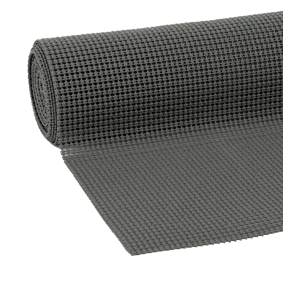Duck EasyLiner Brand Select Grip Shelf Liner, Dark Gray, 12 in. x 10 ft, 6 Rolls, 10'