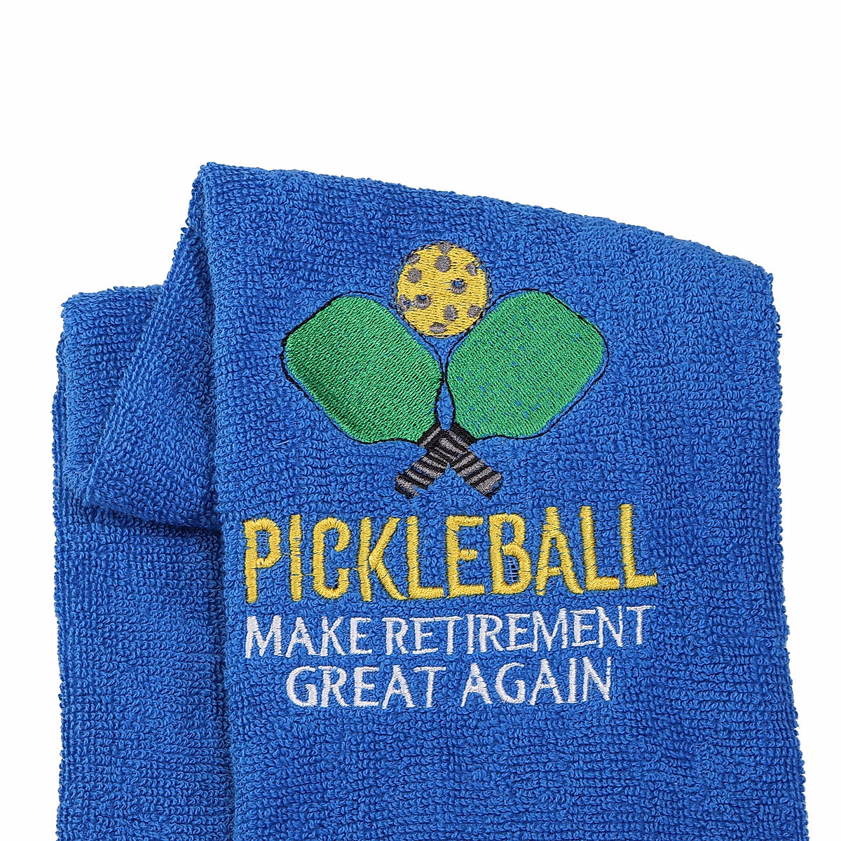 LEVLO Pickleball Sports Lovers Gift Pickleball Make Retirement Great Again Towels for Pickleball Lovers Gifts (PICKLEBALL MAKE RETIREMENT GREAT AGAIN)