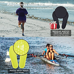 Teemie Water Shoes Mens Womens Aqua Quick-Dry Barefoot Athletic Sport Shoes for Outdoor Surfing Kayaking Walking Hiking Beach Pool Swim Rock Climbing White 40