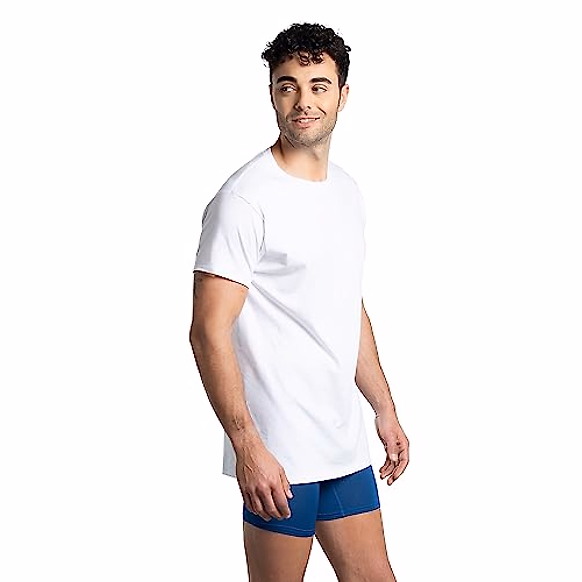 Fruit Of The Loom Mens Cooling Undershirts, Quick Dry & Moisture Wicking Underwear, White - Cotton Mesh, X-Large US