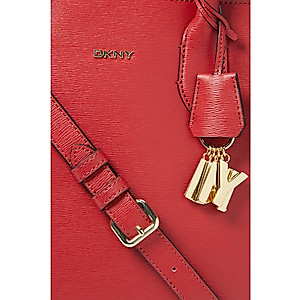 DKNY Valery Large Satchel Bright Red One Size