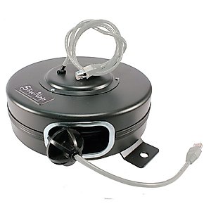 Stage Ninja CAT6-40-S 40-Feet Retractable CAT6 Cable Reel