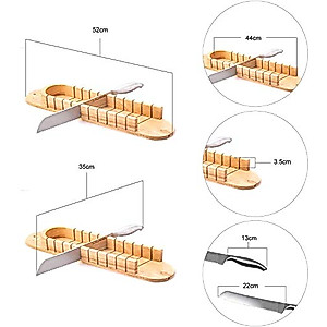 Jean-Patrique Baguette Bread Slicer & Bread Knife Set | 2-piece set contains a solid beech baguette bread slicing board and a professional quality stainless steel bread knife | From