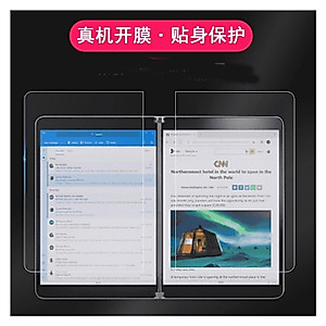 Yhuisen Soft Clear Matte Nano Anti-Explosion Guard Film Compatible with Microsoft Surface Duo 2 2021 (1pcs Left+1pcs Right) Tablet Screen Protectors (Color : Matte)