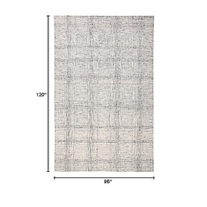 Feizy Rugs - Belfort Collection, Transitional Art Deco Area Rug - Gray 8' x 10'