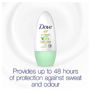 Dove Go Fresh Cucumber Roll-On Anti-Perspirant Deodorant 50 ml - Pack of 3