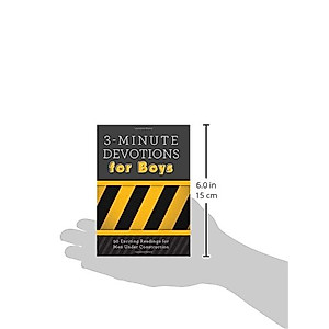 3-Minute Devotions for Boys: 90 Exciting Readings for Men Under Construction