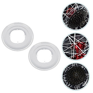 BESPORTBLE 2pcs Bicycle Flywheel Guard Mountain Bike Flywheel Guard Bike Rear Hub Cover Dirt-Proof Flywheel Cover Mountain Bike Accessories Road Bike Chain Guard Flywheel Protective Cover