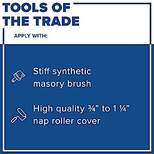 INSL-X AMW100009A-01 WaterBlock Acrylic Masonry Waterproofer Paint, 128 Fl Oz (Pack of 1), White